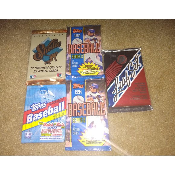 Multi-Brands | Toys | Assorted Sealed Baseball Packs Years 9911994 ...